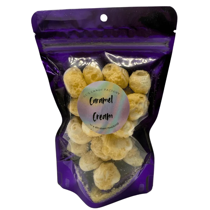 Freeze-Dried Caramel Creams | Freeze-Dried Candy - CCs Candy Factory